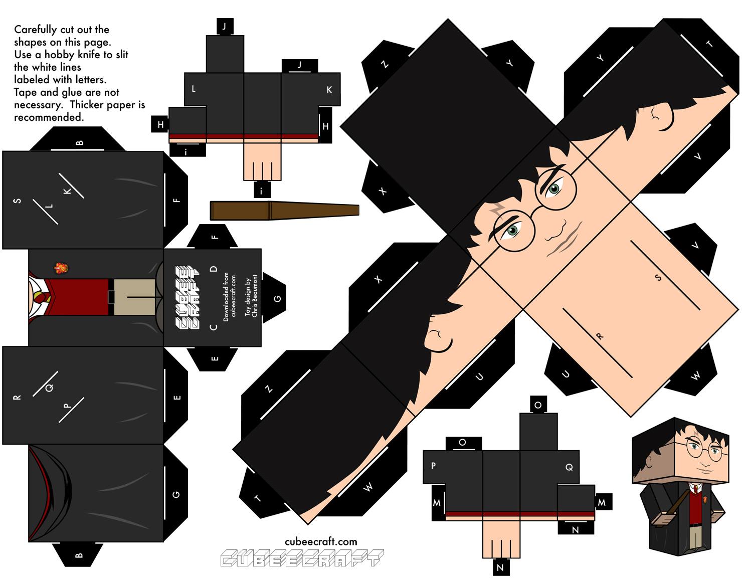 MATERIAL DIDACTICO: PERSONAJES ARMABLES