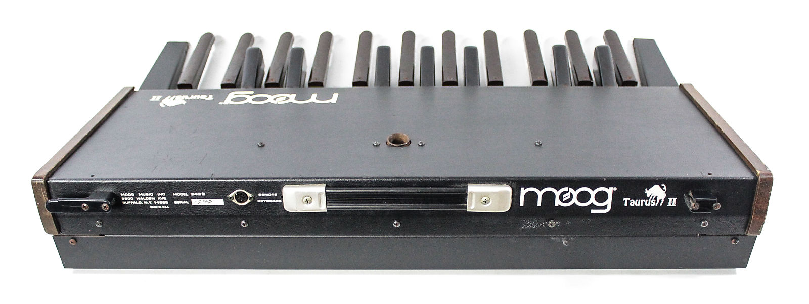 MATRIXSYNTH: Moog Taurus 2 Autographed by Bob Moog SN 1699