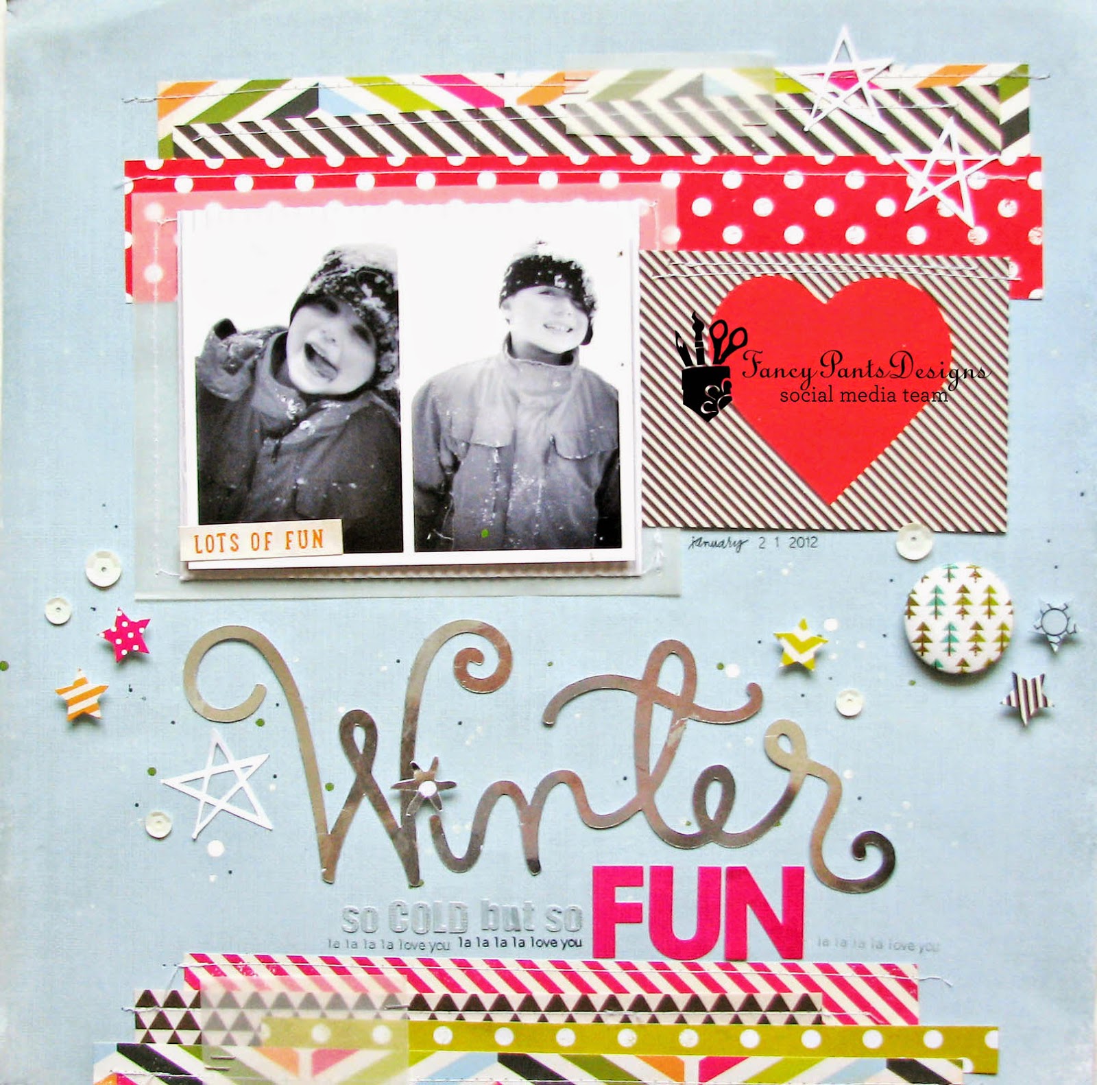 Nicole Nowosad: Winter Fun - Fancy Pants Designs