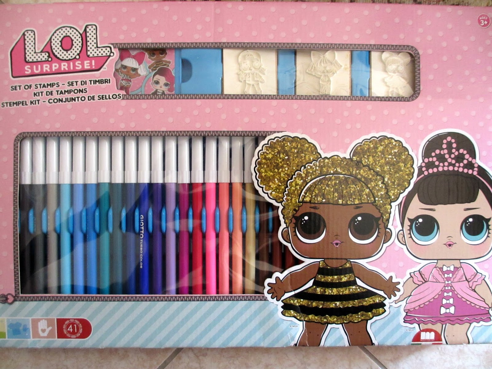 DI TUTTO UN PO': LOL SURPRISE MULTIPRINT: IL KIT DI PENNARELLI E TIMBRI ...