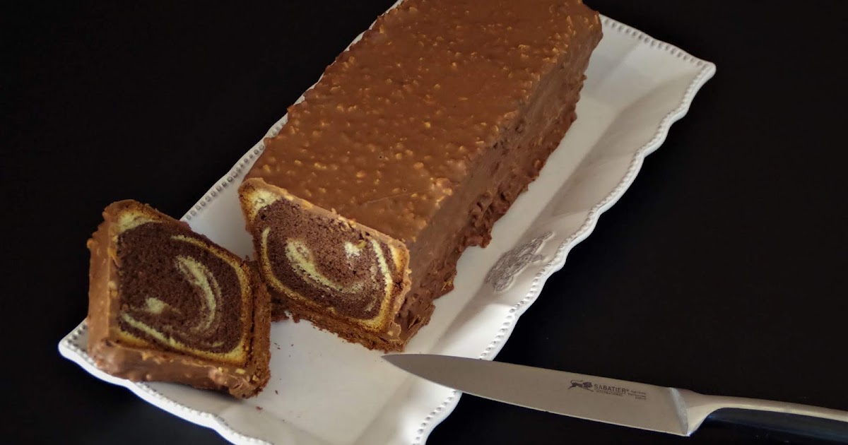 Cake marbré de Cyril Lignac