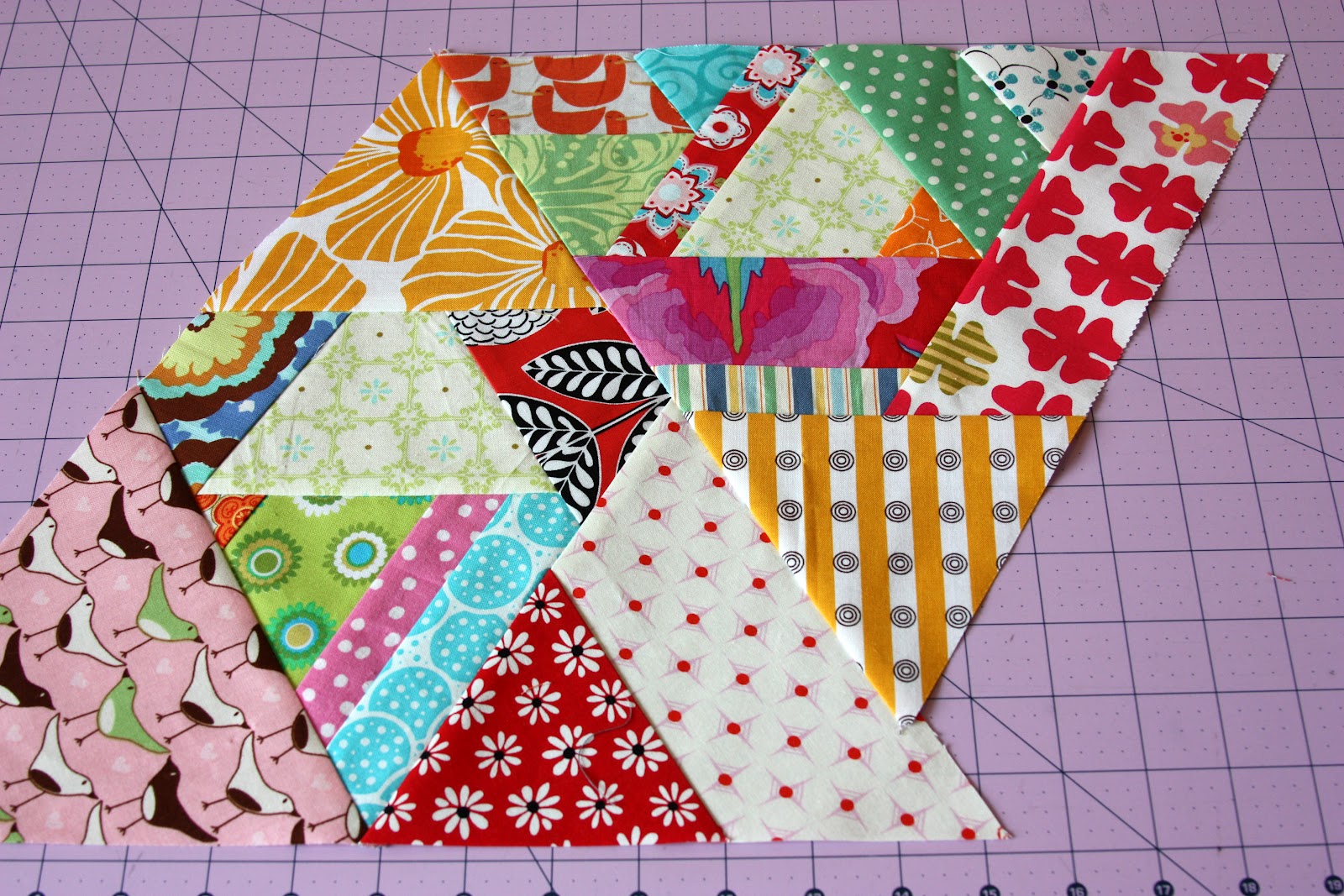 Magnolia Bay Quilts: 60-Degree Quilt Tutorial - Part 3