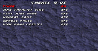 Snes Eternament: Menus Secretos Mortal Kombat 3