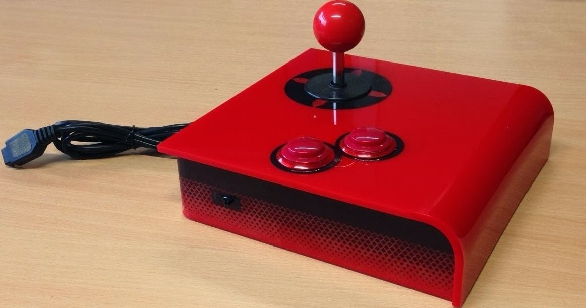 Amiga Gamer: New Arcade Style Joystick From AmigaKit.com