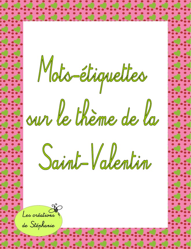 Les créations de Stéphanie: La fête de la Saint-Valentin en ateliers