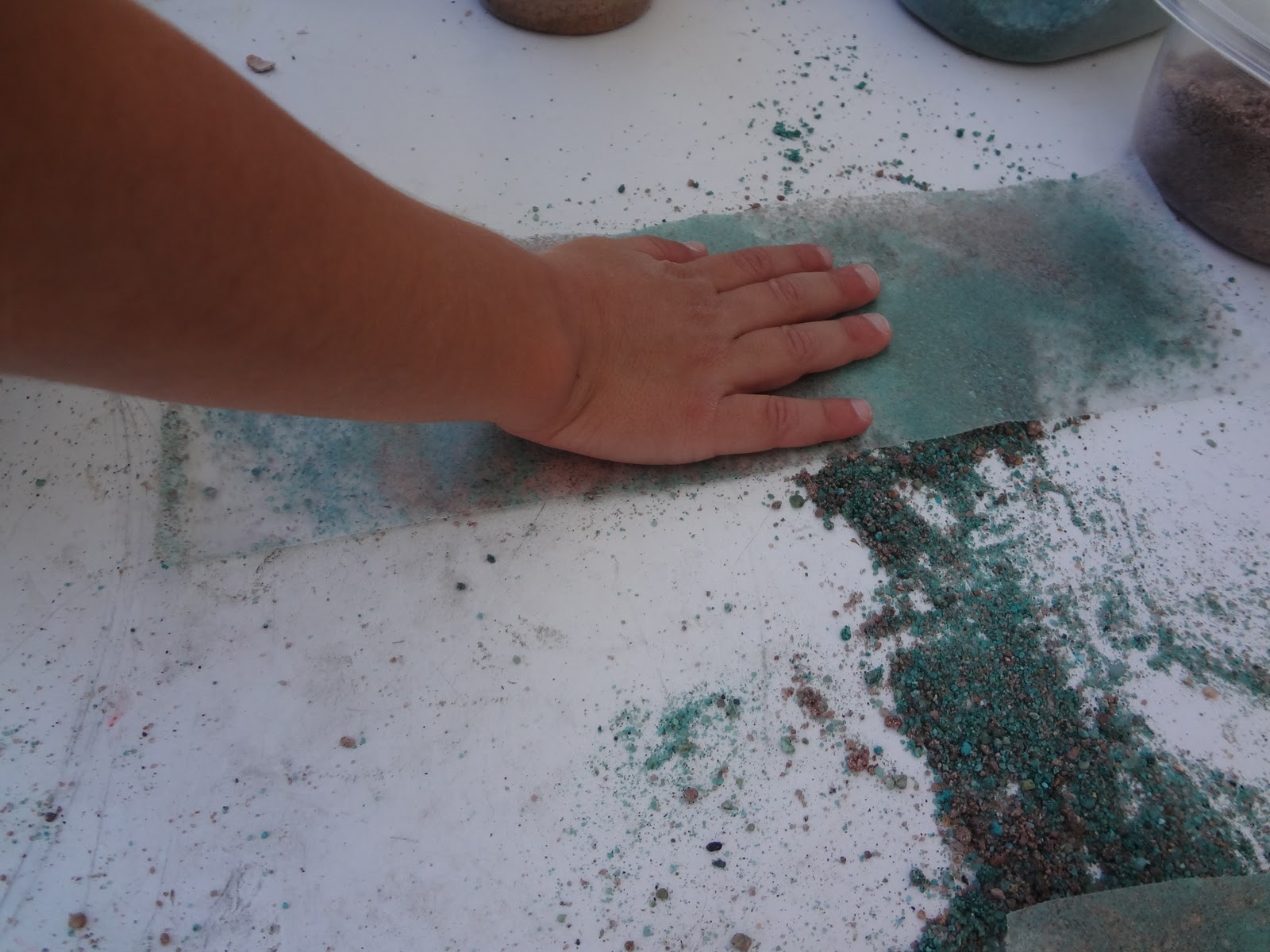 Time for Play: DIY Colored Sand