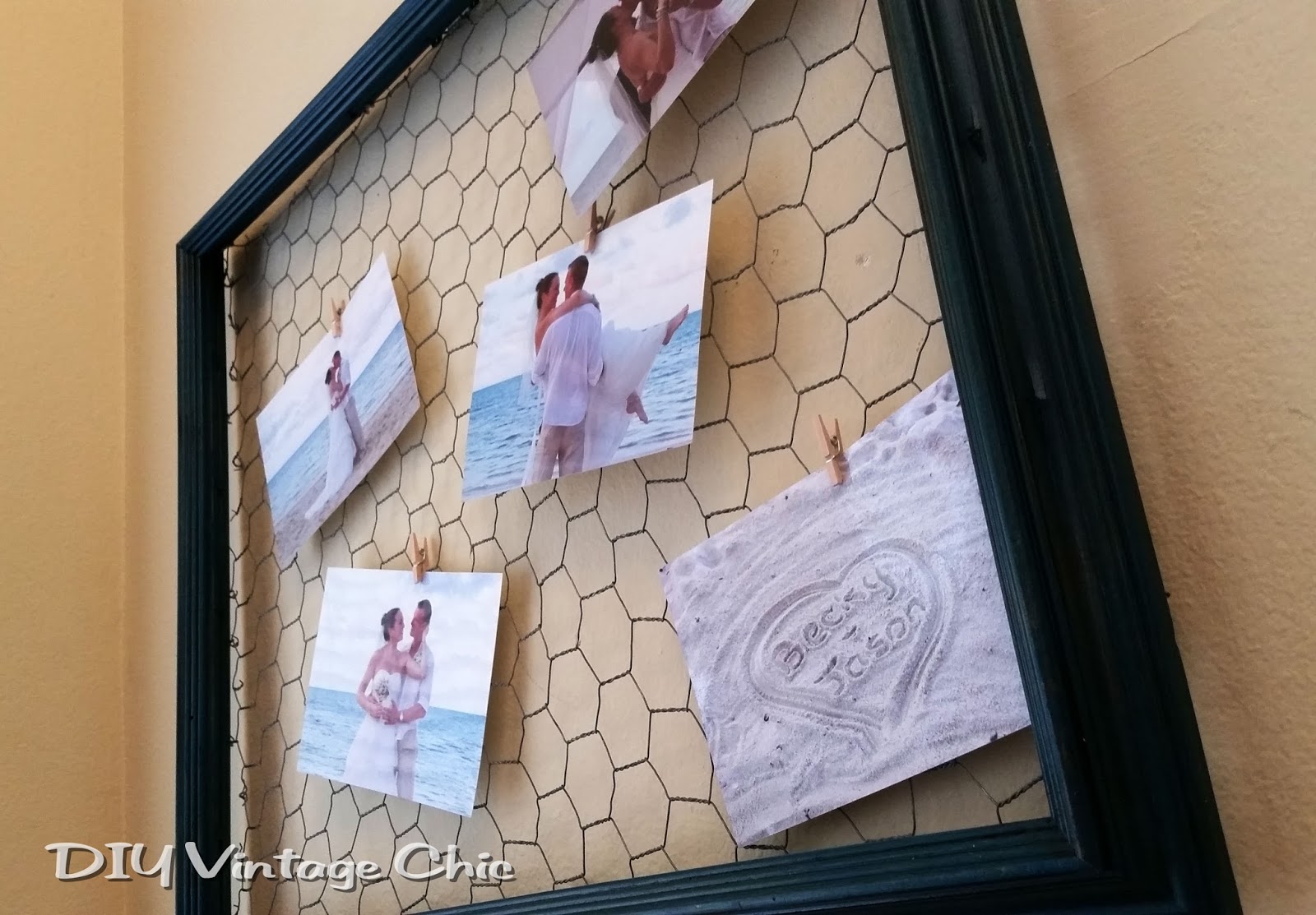 DIY Chicken Wire Frame