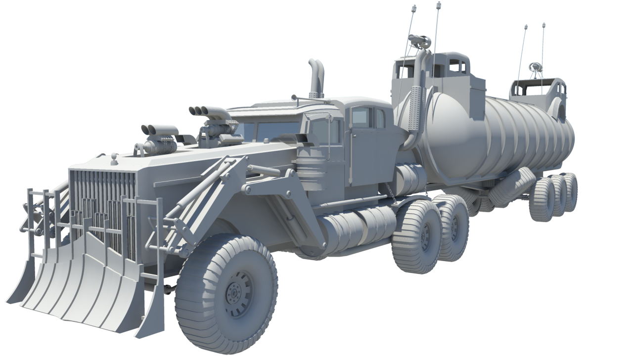 Pier-Luc Simard: warboys armada (mad max; fury road) war-rig: full ...