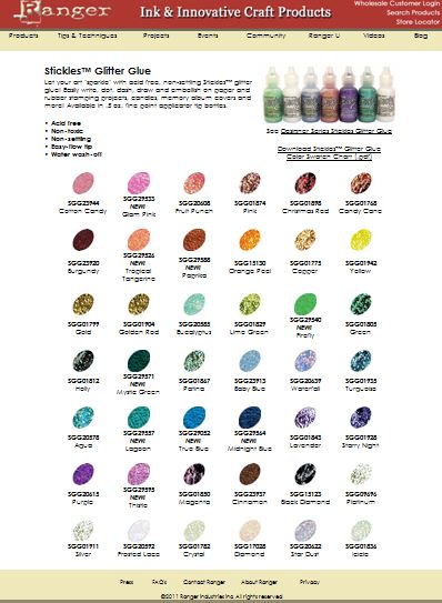 A Crafting Start: "Stickle" Your Fancy