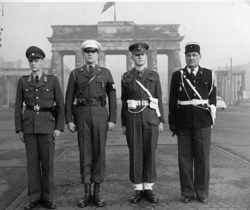 Four Bees: 1954 French Forces in Germany, Jerry Can, Forces Francaises ...