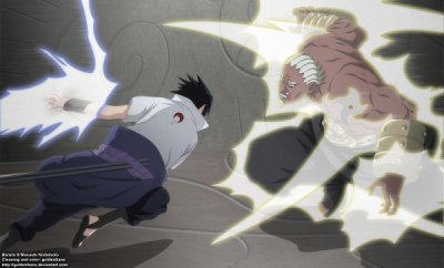 meilleurs images du manga naruto: double lariat