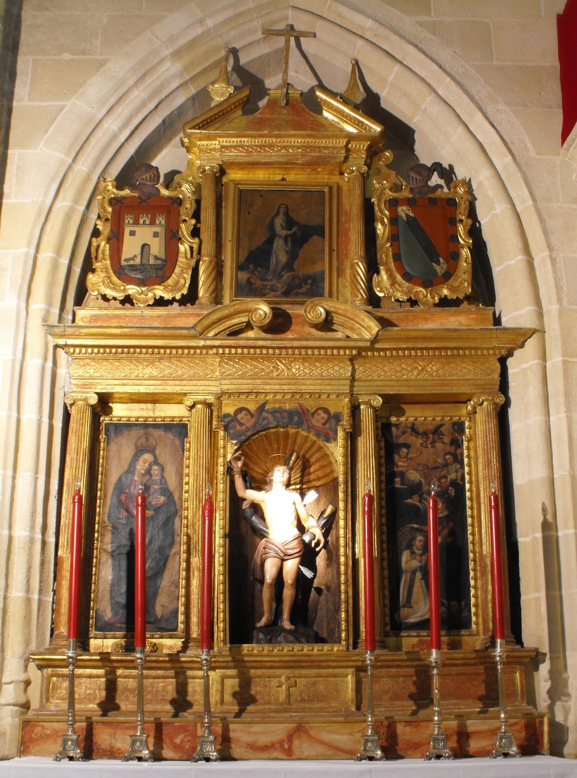 EL BARROCO JEREZANO: RETABLOS Y ESCULTURAS BARROCOS DE LA IGLESIA DE ...