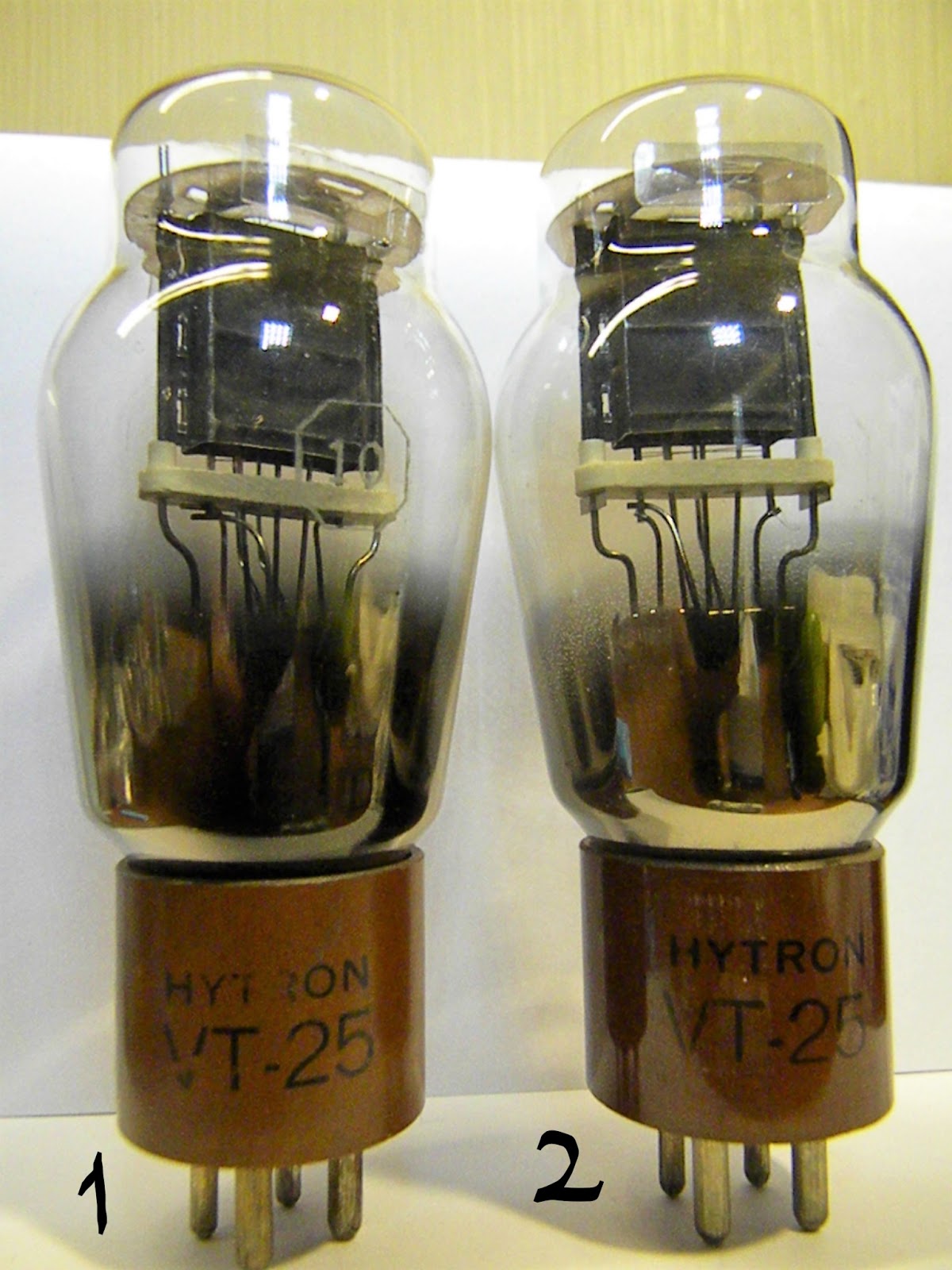NOS Tube Store: HYTRON VT-25 / 10 Pair
