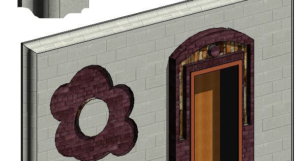 REVIT Rocks !: REVIT Cut Geometry With Walls and In Place Void Family