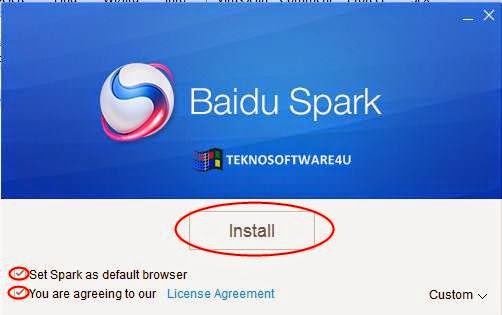 Download Baidu Spark Browser - CHARIR BLUE FACE