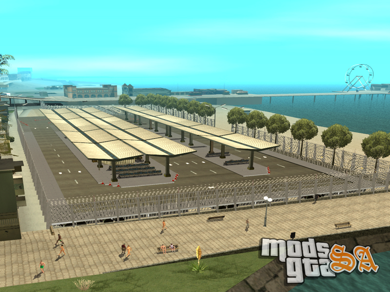 Mods GTA San Andreas: Terminal Rodoviário Praia de Santa Maria