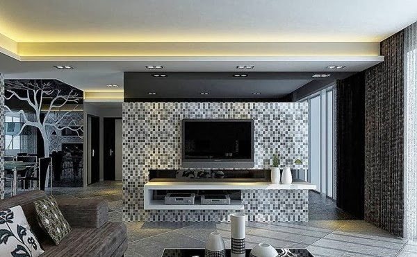 Décorations salons avec des télévisions ~ Décoration Salon / Décor de Salon