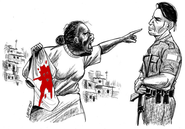 Revista Miséria: Carlos Latuff em 1 desenho