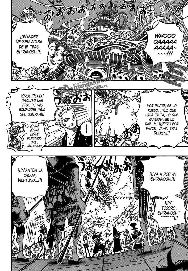One Piece Manga Capitulo 617. Impactante incidente en la colina de ...