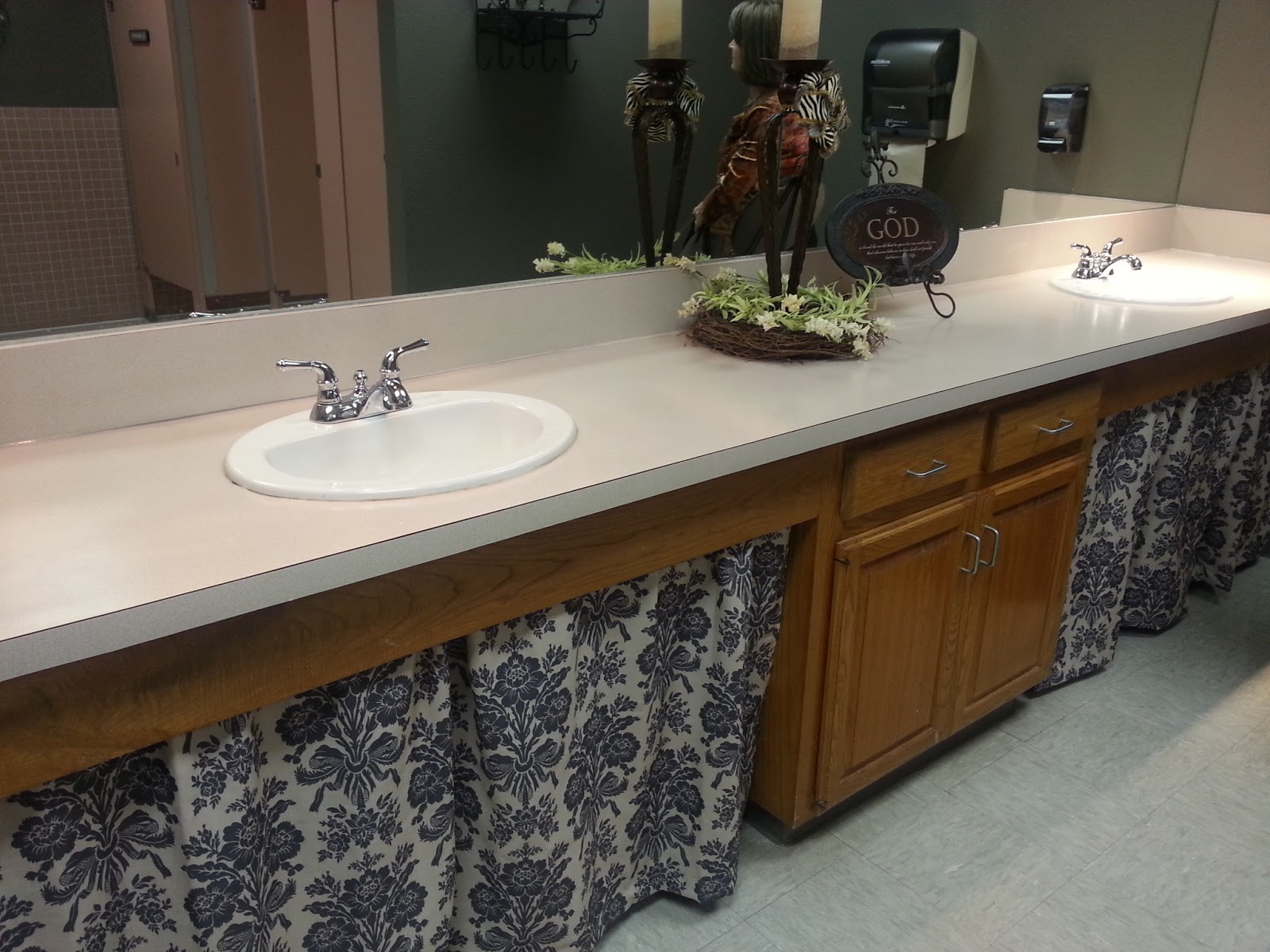 Church Bathroom Makeover Church Bathroom Makeover