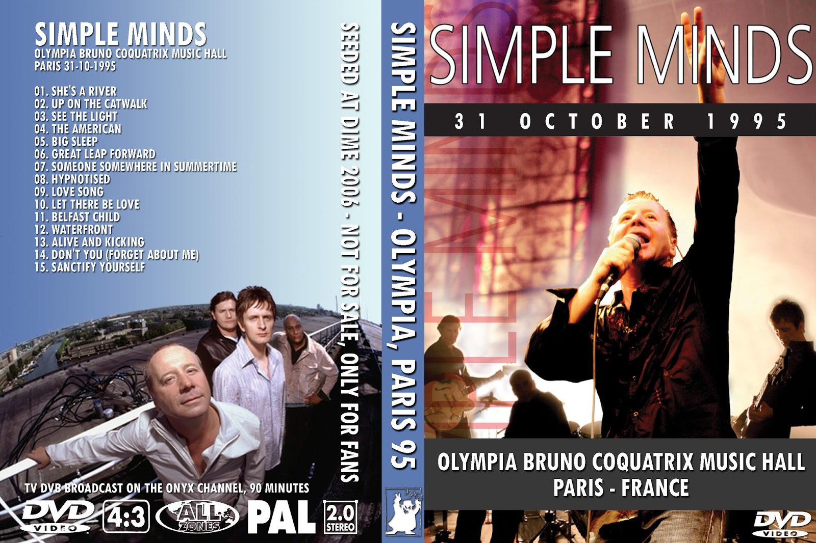 T.U.B.E.: Simple Minds - 1995-10-31 - Paris, FR (DVDfull pro-shot)
