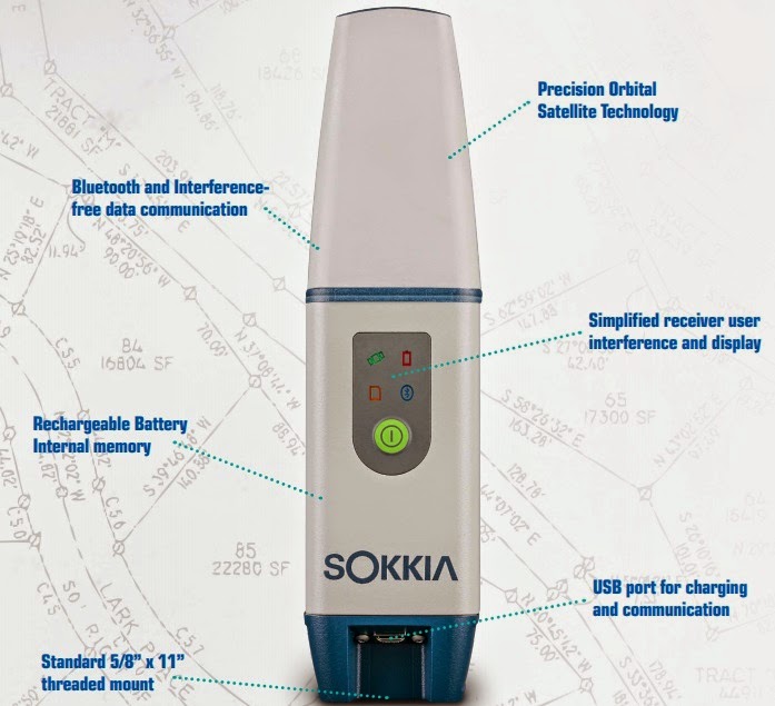 Surveying System: Sokkia GCX2 Innovative GNSS Receiver