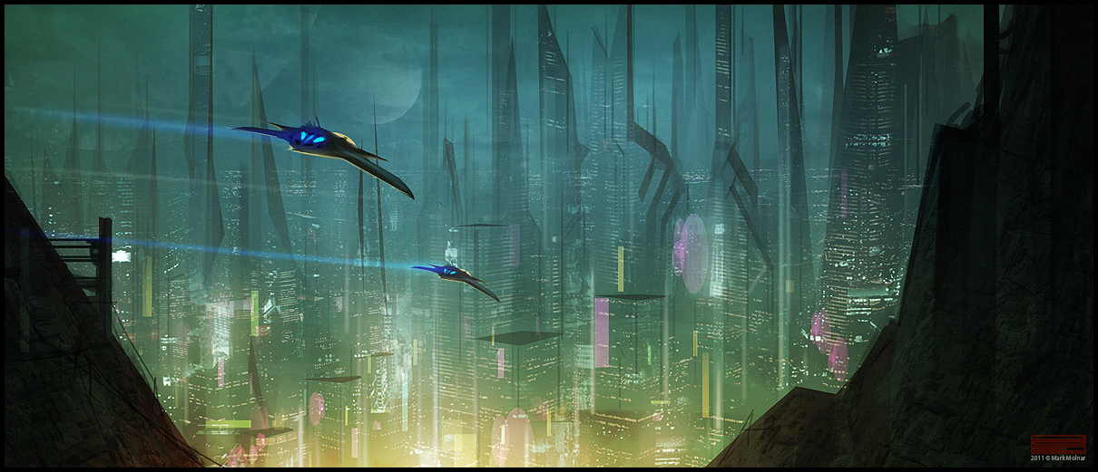 Mark Molnar - Sketchblog of Concept Art and Illustration Works: Mass ...