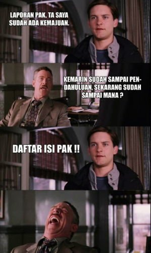 50+ Kumpulan Meme Lucu Tentang Skripsi - Meme Kocak Bikin Ngakak
