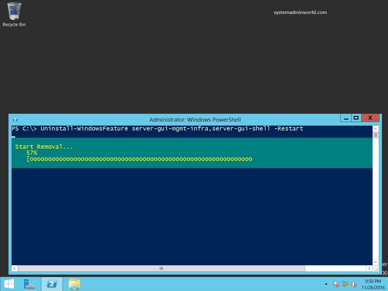 Windows Server Gui