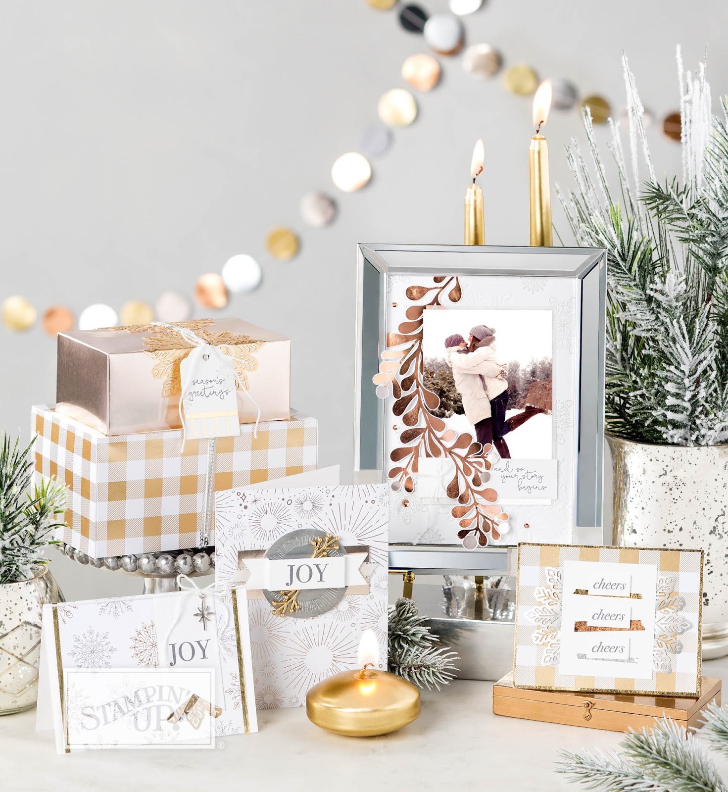 Year of Cheer Christmas Cards from Stampin' Up! | Stamped Sophisticates