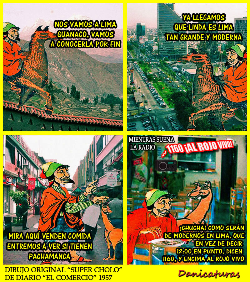 Danicaturas: Un chiste con el supercholo