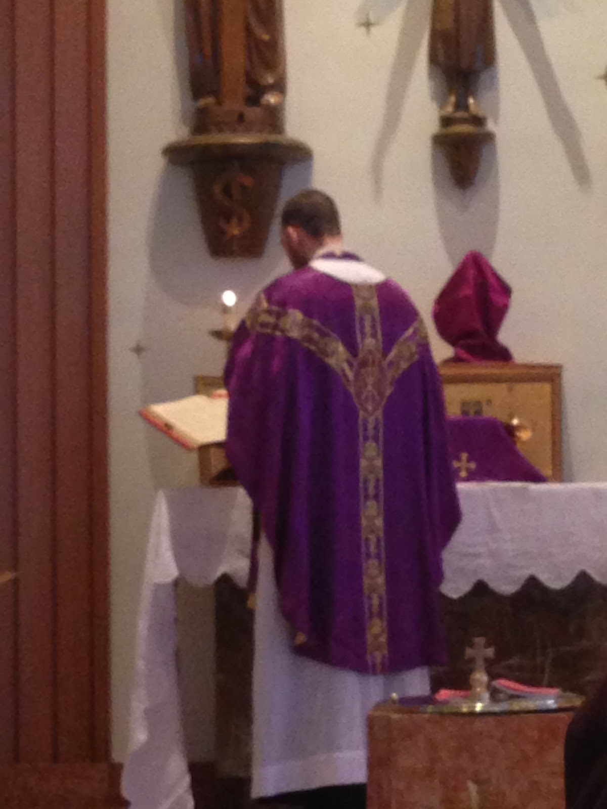 Knights of Columbus Latin Mass: Report: Mass for the Holy Father