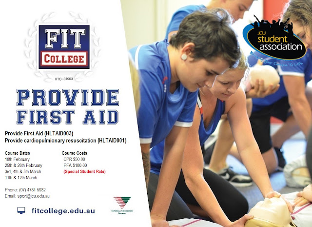 JCU College of Healthcare Sciences: First Aid Training - JCU Townsville