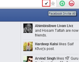 Invite All Friends On Facebook Page in One Click
