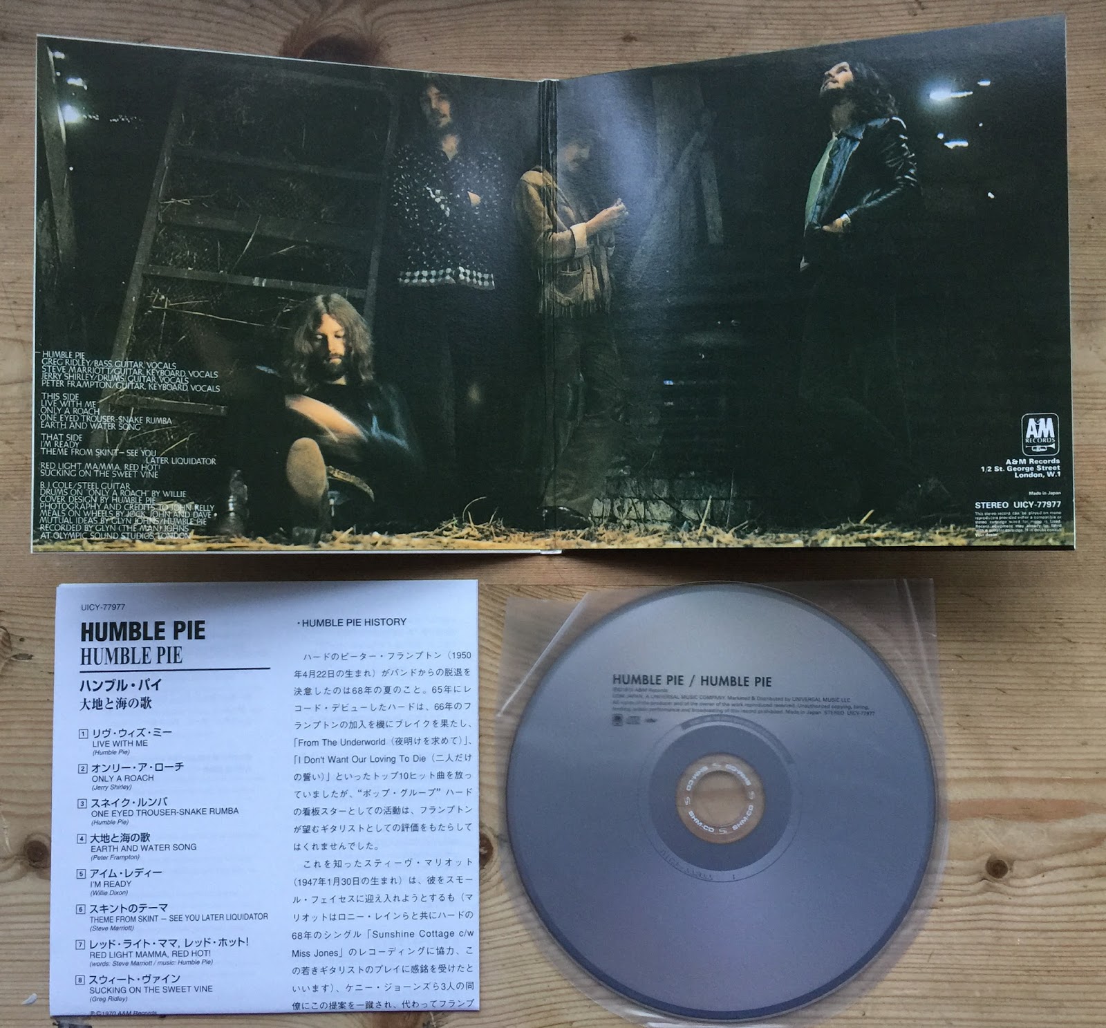 Sounds Good, Looks Good...: "Humble Pie" by HUMBLE PIE (2007, 2009, 2010 and 2016 JAPAN-Only ...