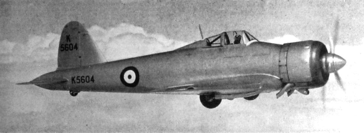 FDRA - Fuerza Aérea: Caza: Prototipo Gloster F.5 / 34 (UK)