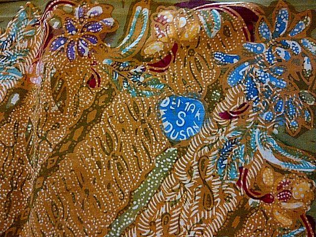 batik peranakan: batik demak