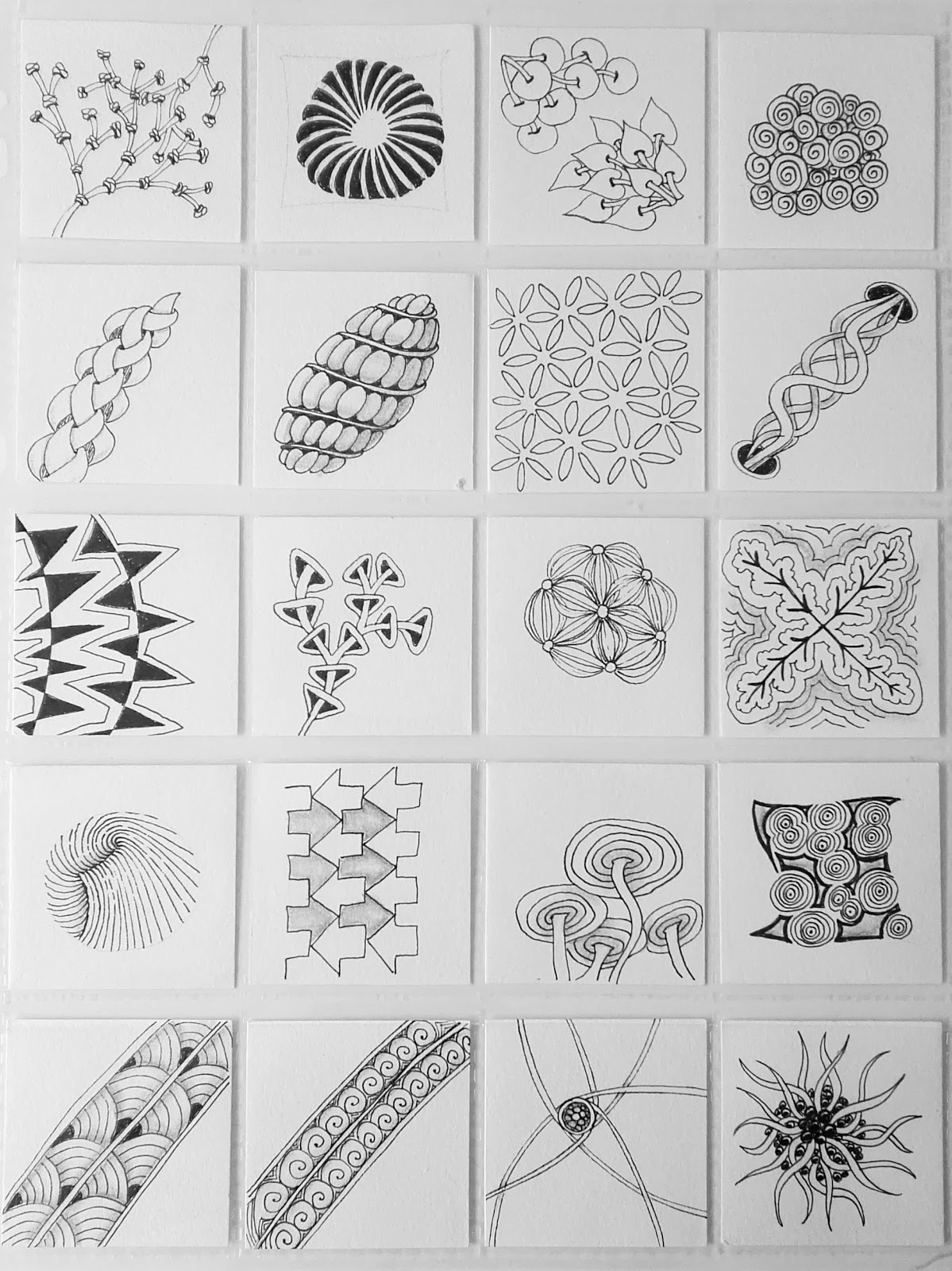 Tangle adventures: Official tangles