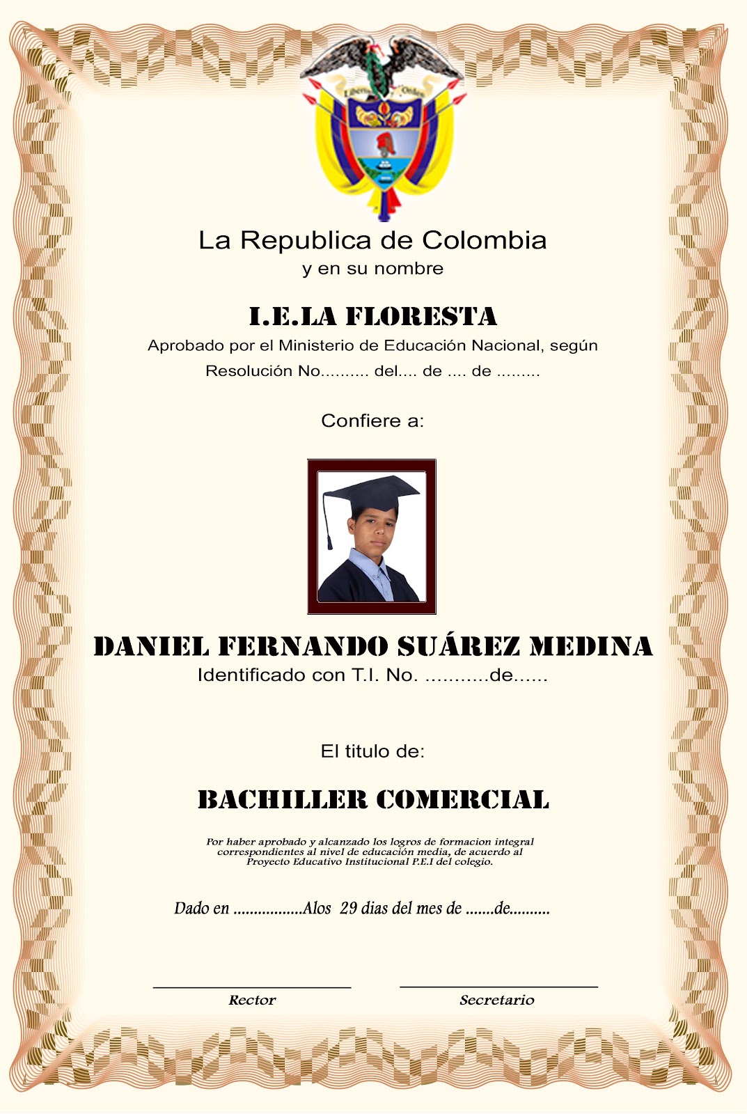 Imagen de diplomas - Imagui