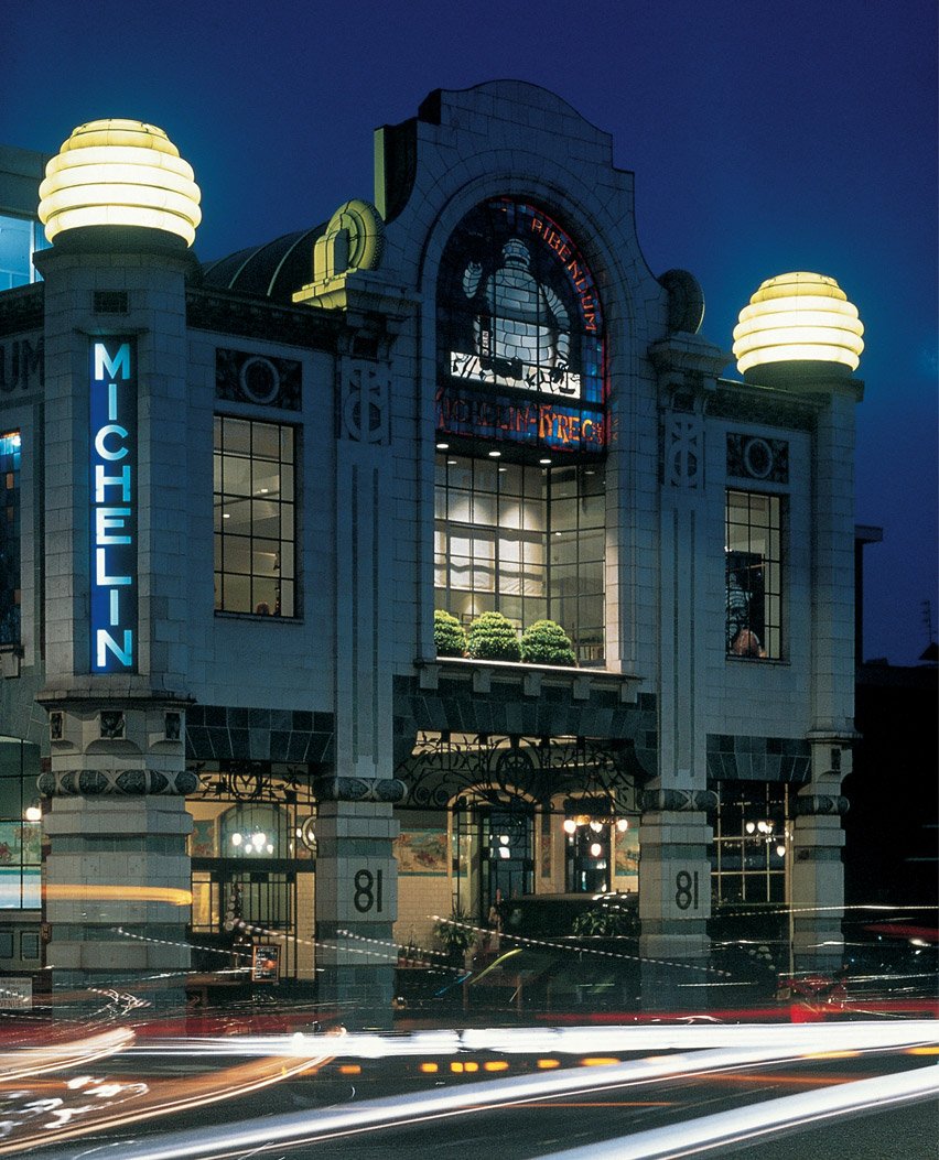 Just A Car Guy: the Michelin Tyre / Bibendum Building, Kings Road, London