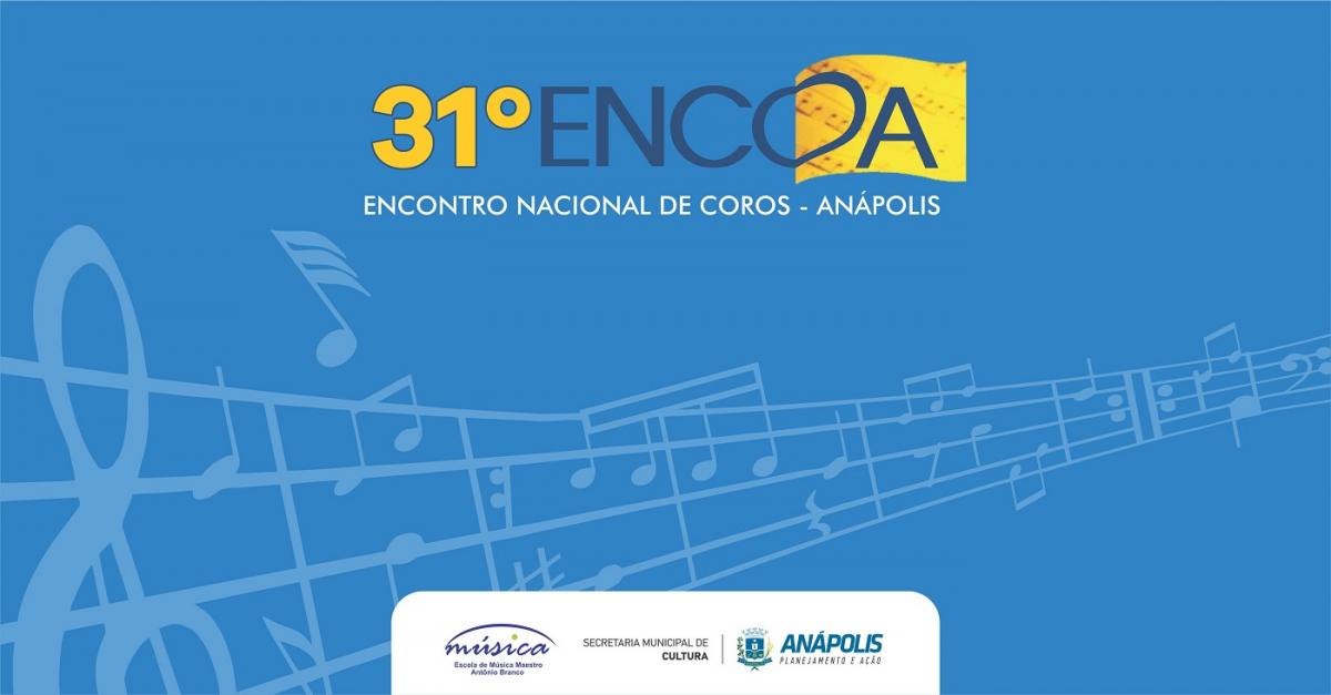 Anápolis: Encontro Nacional de Coros começa hoje, 18