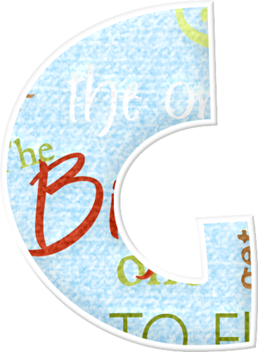 Alfabeto Celeste con Escritos. - Oh my Alfabetos!