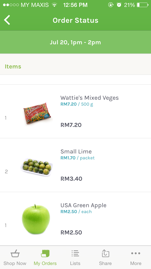 Step By Step Tutorial On How To Order Groceries From Happy Fresh ...