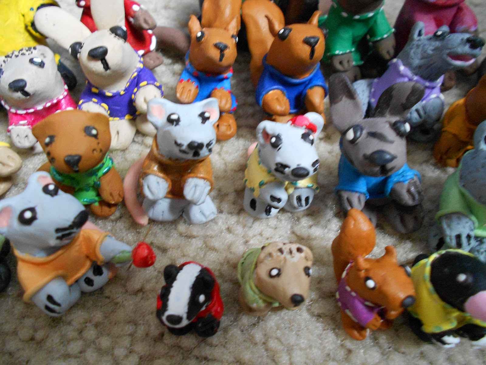 ZA's Writings: Clay Animals.