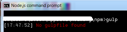 How to solve : No gulpfile found - Coding Defined