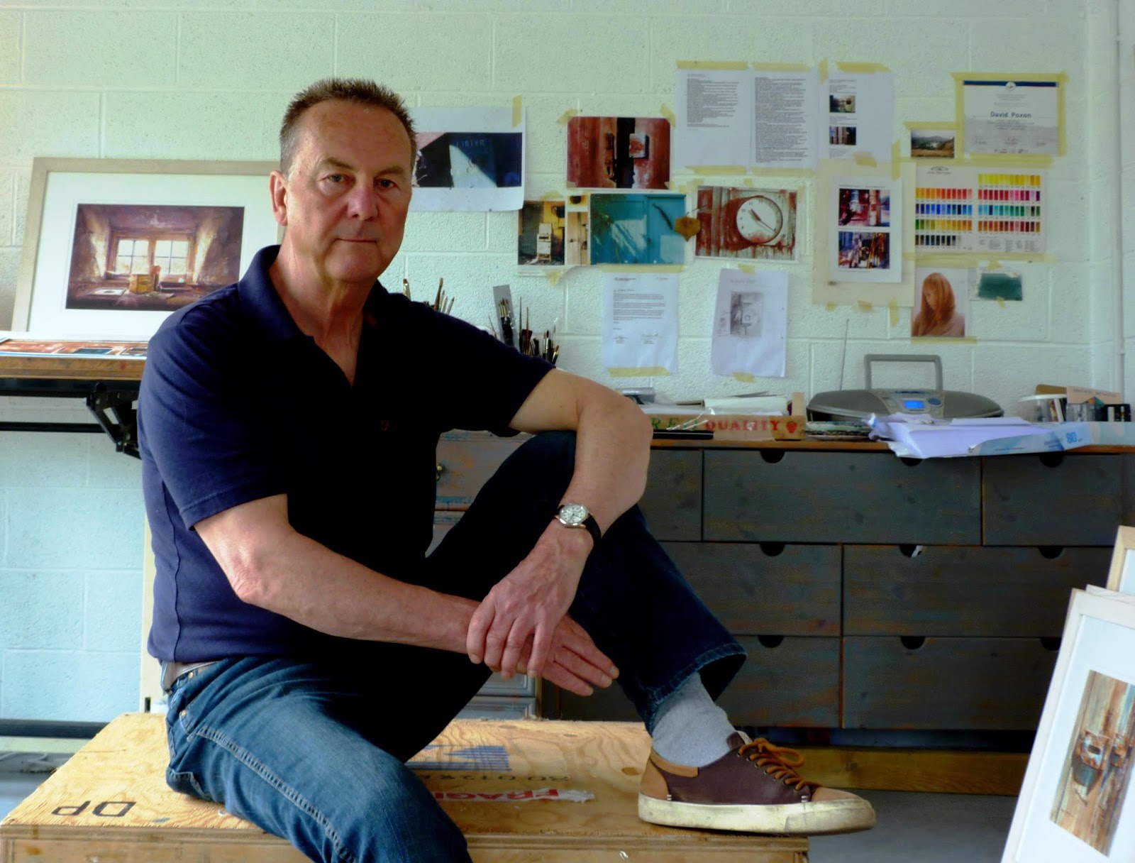 WATERCOLOR INTERNATIONAL III: DAVID POXON RI, NWS