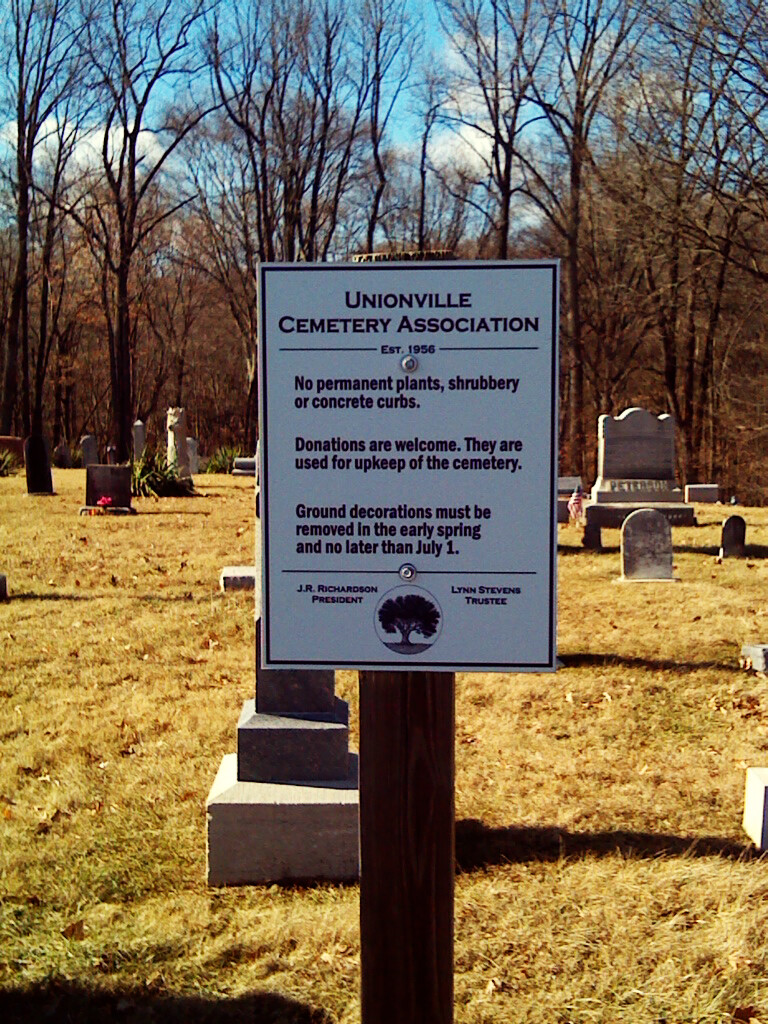 A Walk Through The Tombstones: Little Union Cemetery