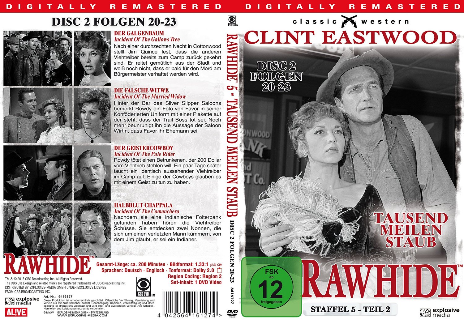 The Clint Eastwood Archive: Rawhide: The TV Series – Explosive Media ...