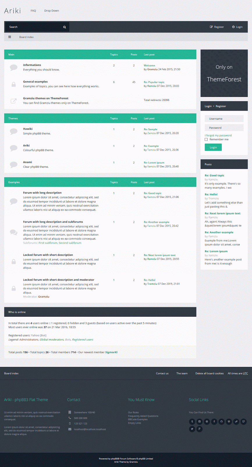 Best responsive phpBB Themes for 2017 - Lifetime Designer