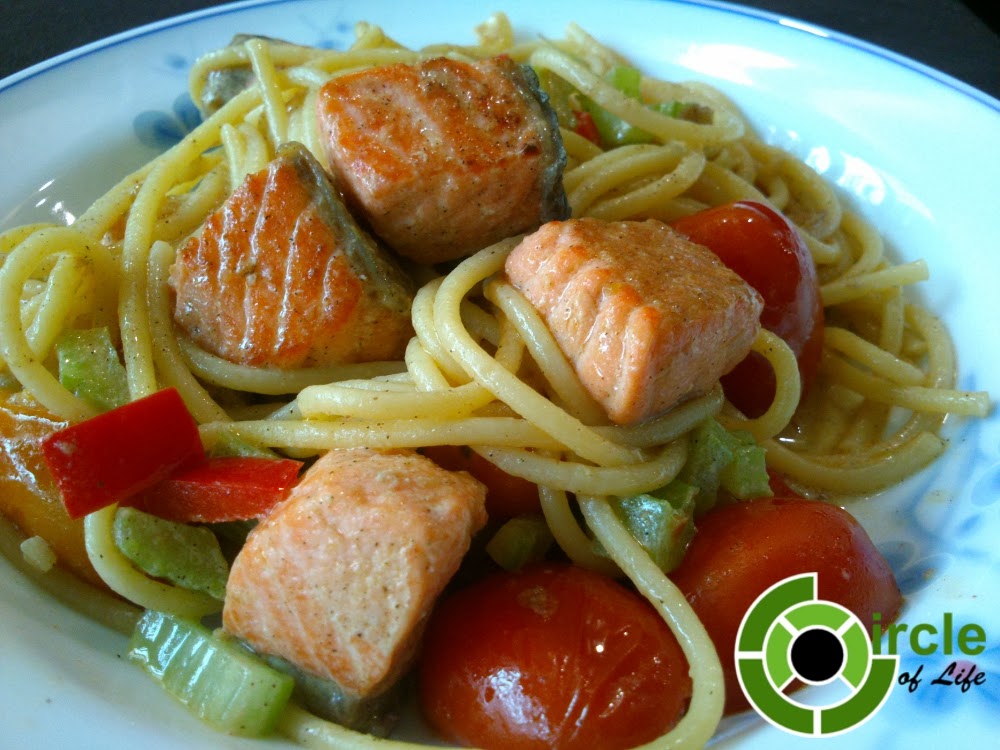 Circle of Life: Salmon Spaghetti